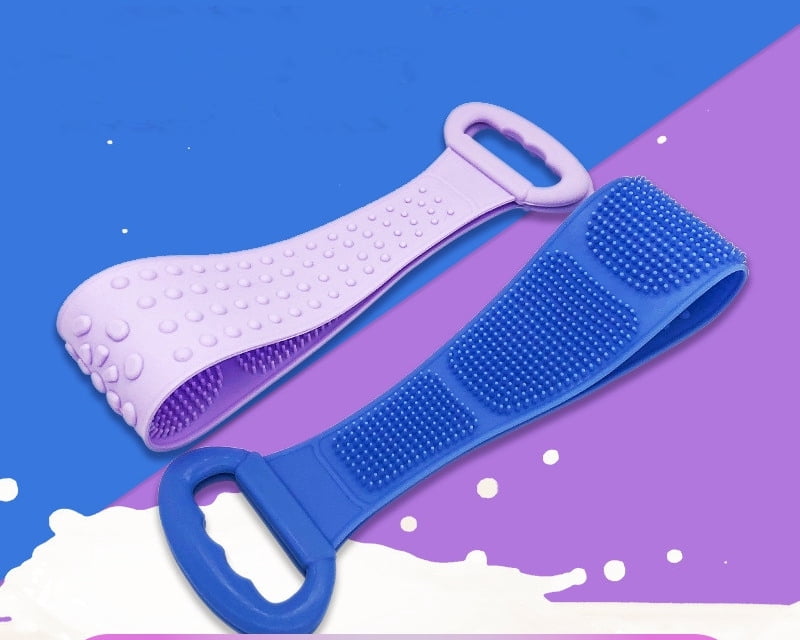 Silicone Body Scrubber Bath Back Scrubber - Walmart.com