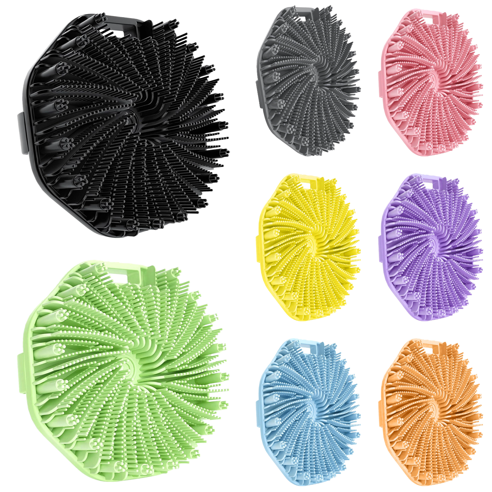 Silicone Body Scrubber, Exfoliating Body Wash Body Scrubbers Exfoliator ...