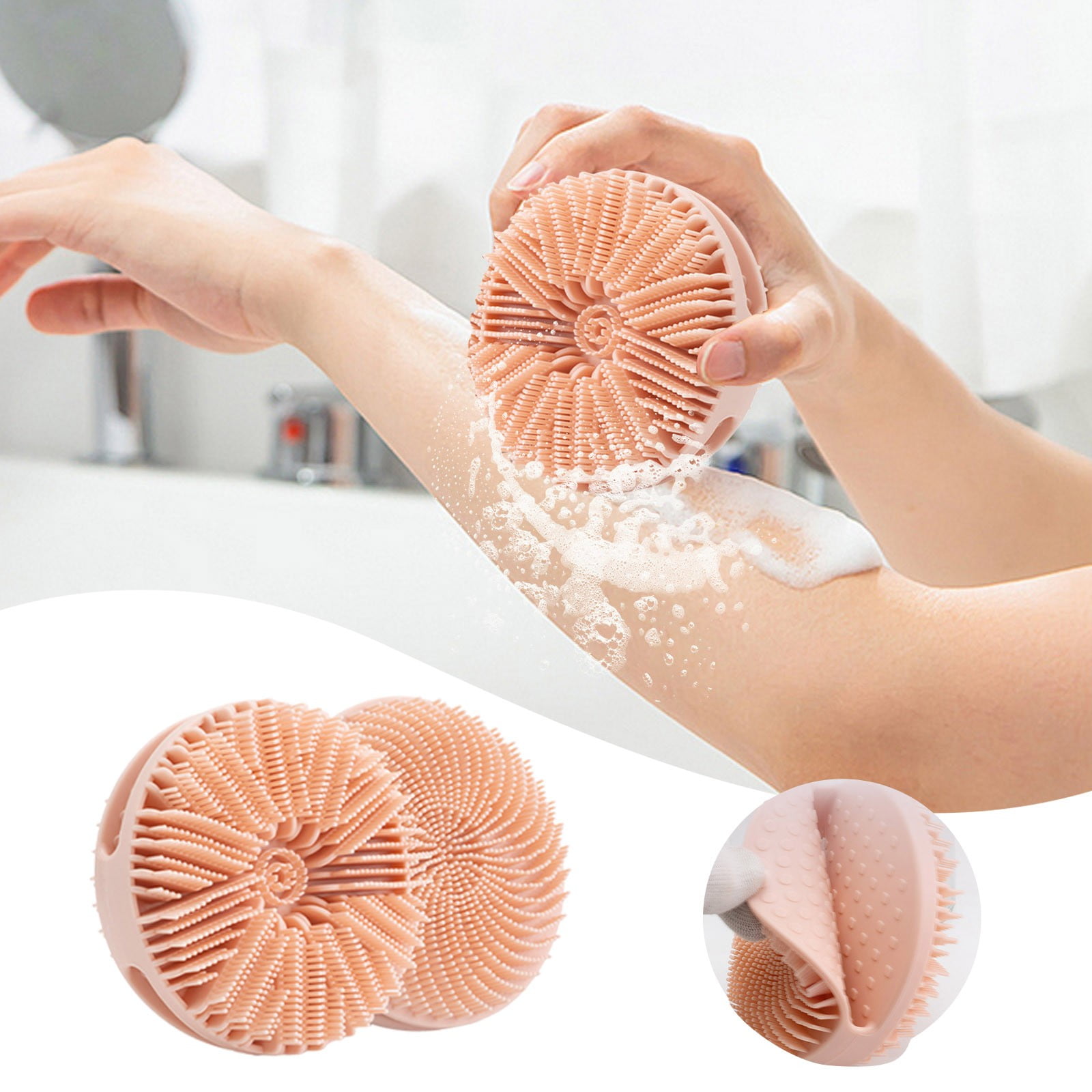 Silicone Body Scrubber Scrubbies For Body Exfoliating Body Scrubber For ...