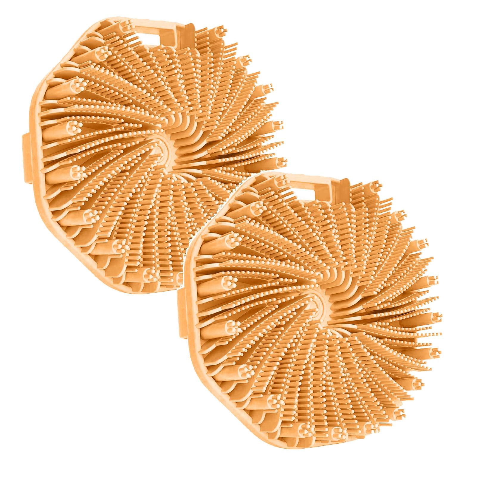 Silicone Body Scrubber,Soft Massage Shower Body Scrubber,Gentle ...
