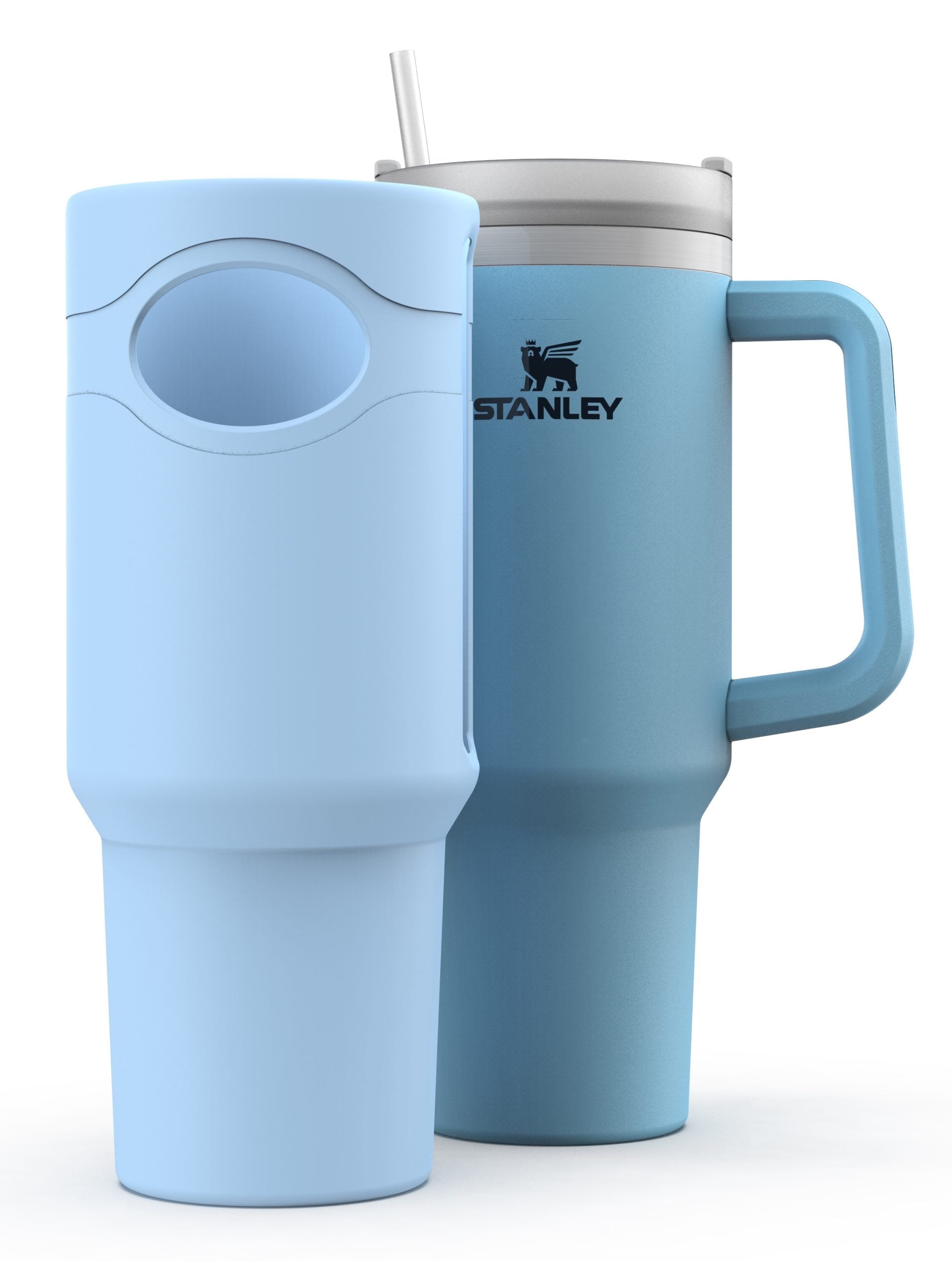 Encased Silicone Boot Sleeve, Protective Cover for Stanley 40oz Tumbler ...