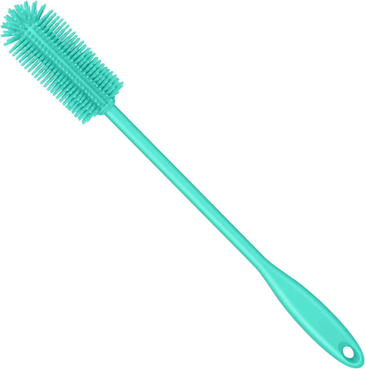 Silicone Bottle Brush, Water Bottle Cleaner Brush with Long Handle ...
