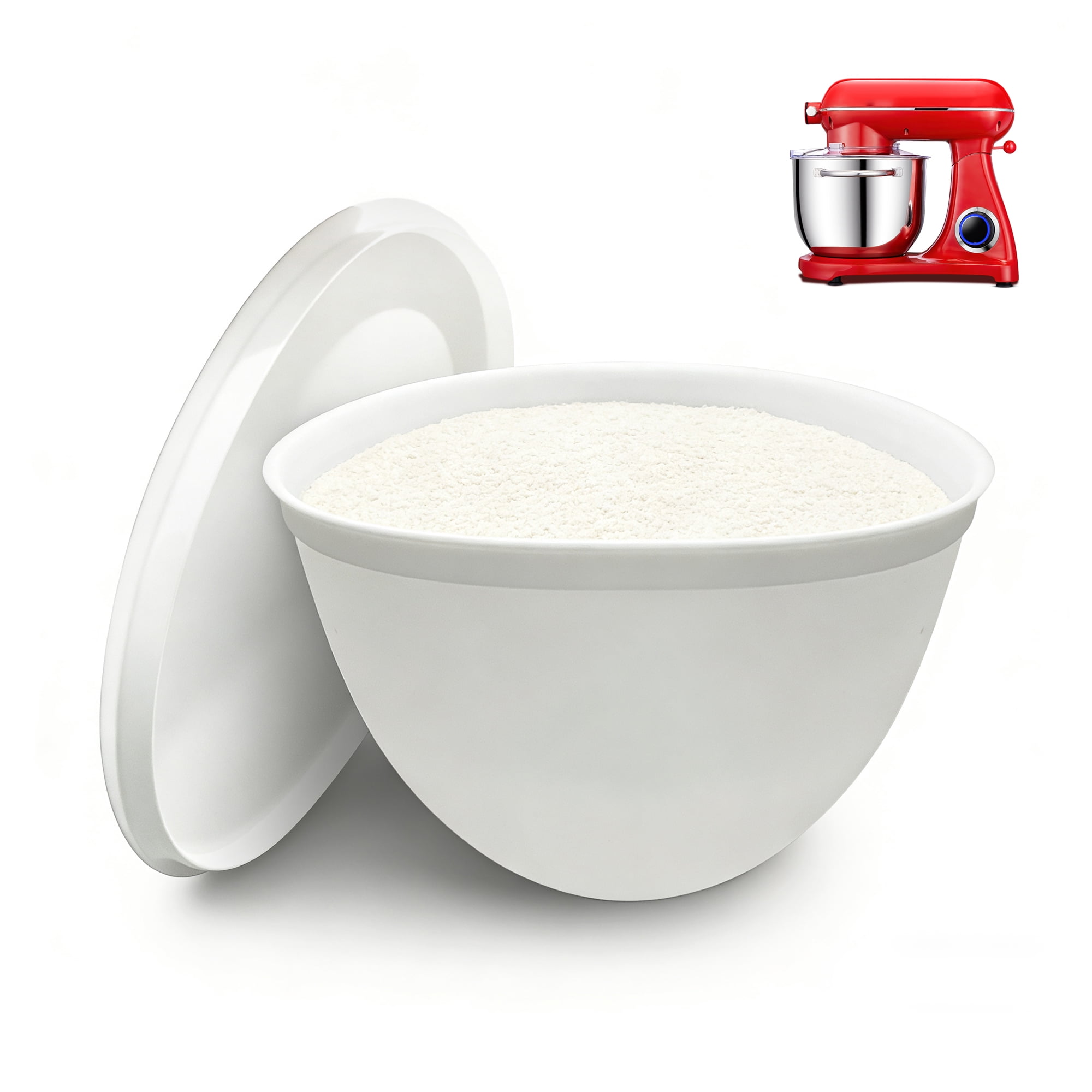 Silicone Bowl Liner for 5 Quart Stand Mixers | Heat Resistant, Easy to ...