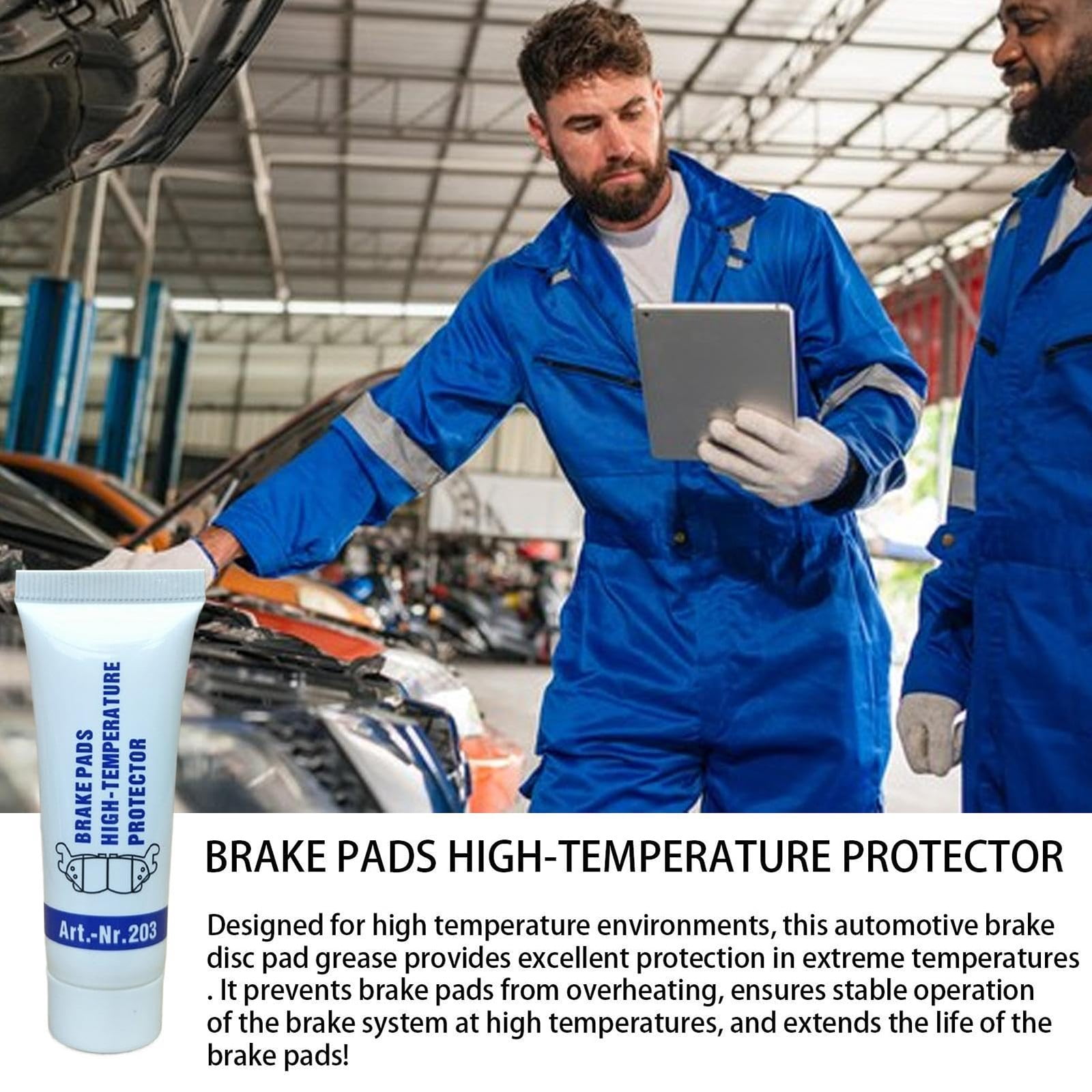 Silicone Brake Lubricant Grease for Automotive Brake Systems, High-Temp ...