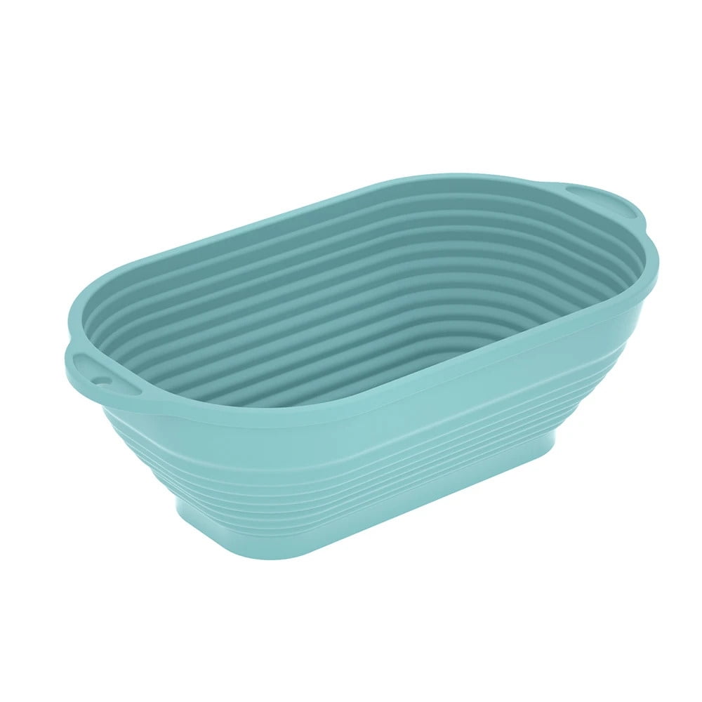 Silicone Bread Basket Baking Dessert Oval Dough Bread Proofing Baskets ...
