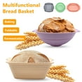 Silicone Bread Basket Home Baking Dough Nonstick Bread Basket Leavening ...