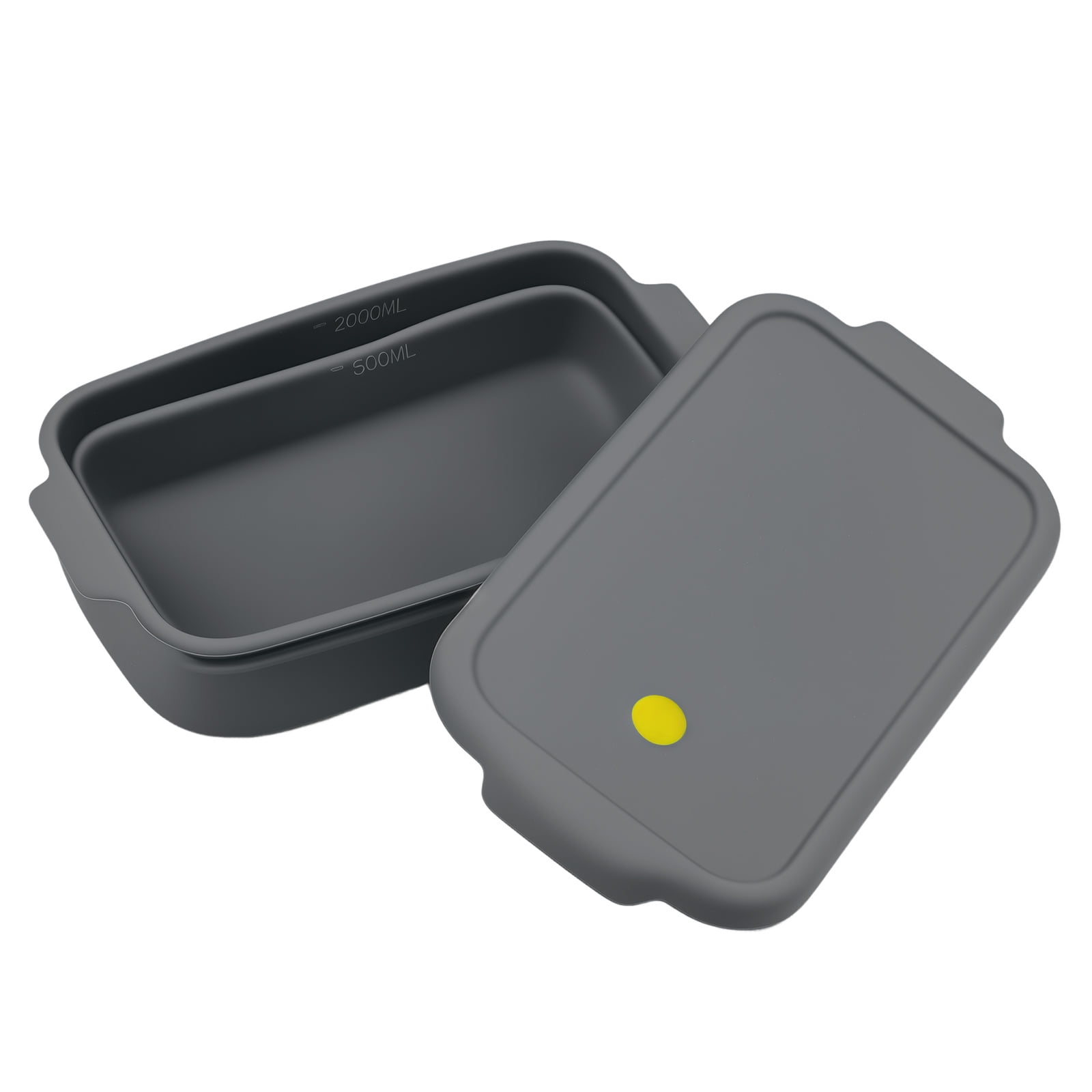 Silicone Bread Loaf Pan Foldable Bread Baking Pan with Lid Multipurpose ...