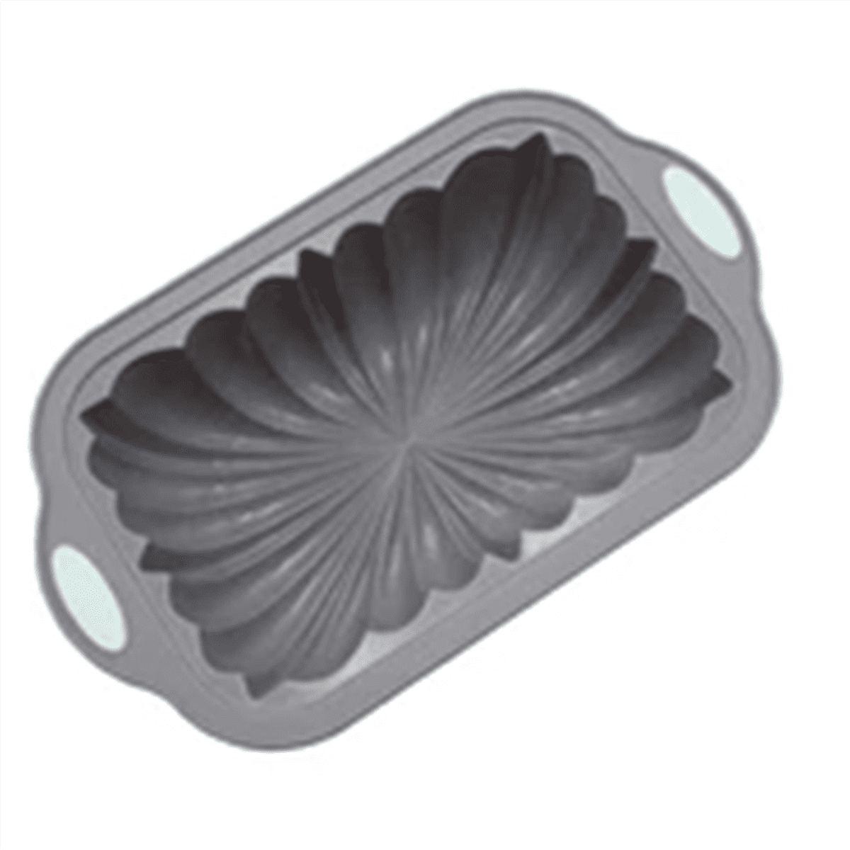Silicone Bread Loaf Pan Nordic Design Classic Fluted Toast Mold Metal ...