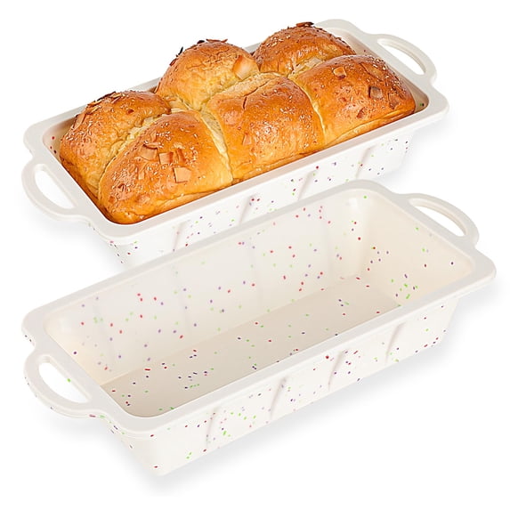 Silicone Bread Loaf Pan With Metal Reinforced Frame 9.5 X 5 In Non ...