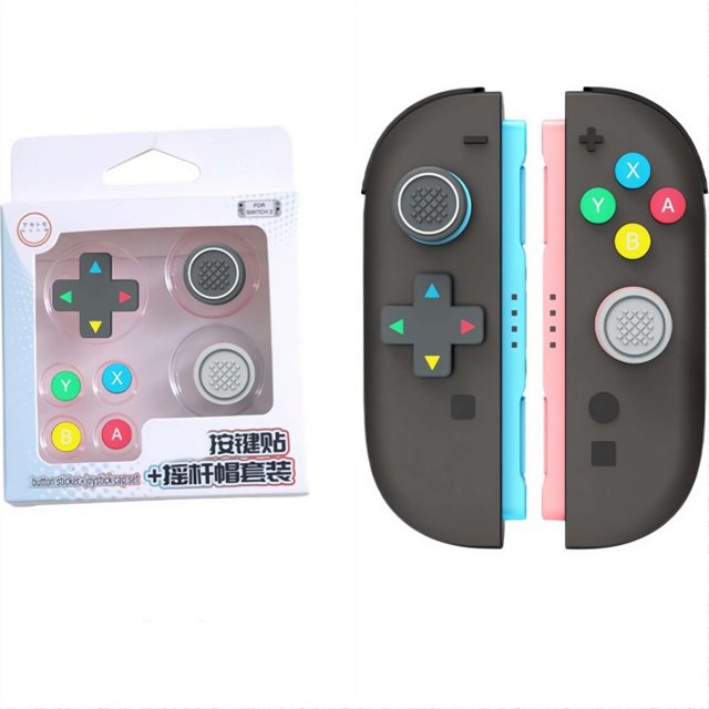 Silicone Button Caps for Nintendo Switch 2, Joystick Cap Colored Button ...