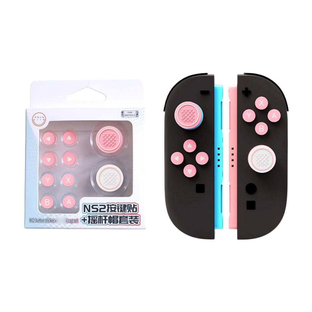 Silicone Button Caps for Switch 2 – Soft & Controller Cover with ...
