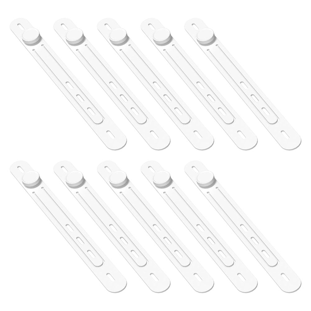 Silicone Cable Organizer Ties Reusable Adjustable Cord Management ...