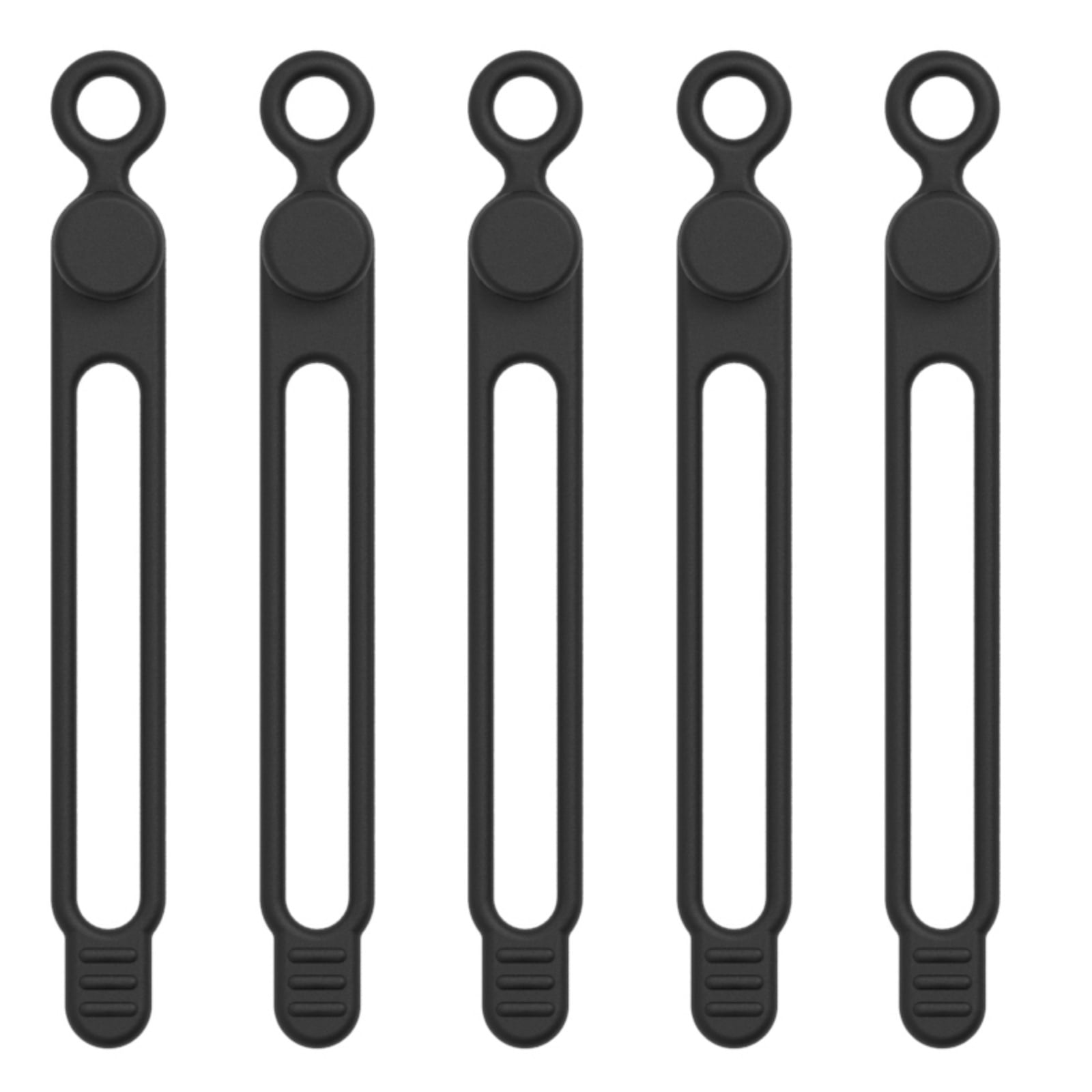Silicone Cable Tie, Reusable Cord Tie, Cable Organizers Elastic Cable ...