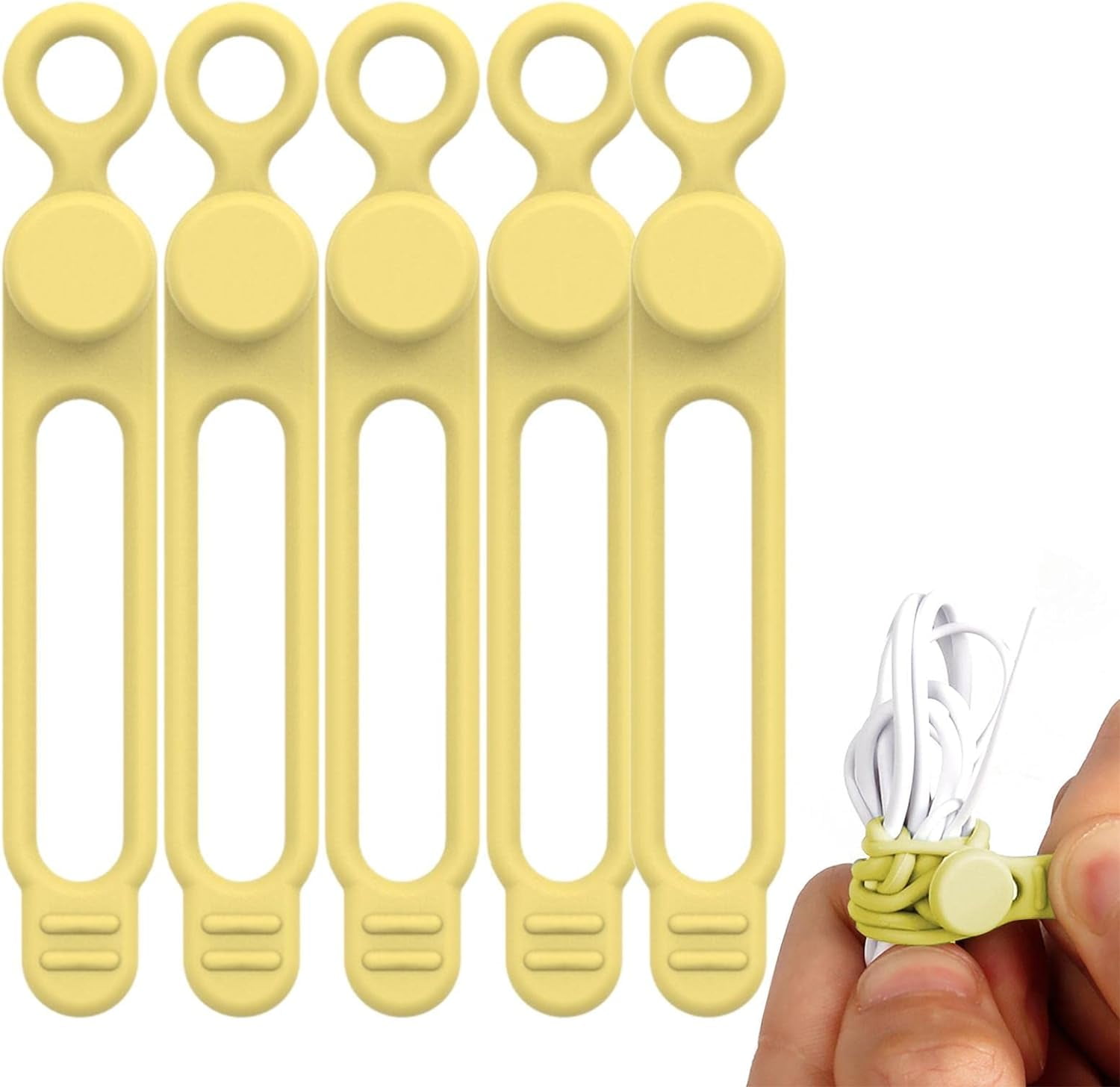 Silicone Cable Ties, Soft Silicone Cable Ties, Cable Organiser Straps ...