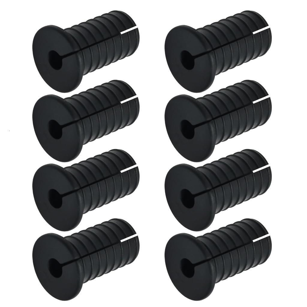 Silicone Cable Wall Grommets 19mm Threaded Hole Covers for Wiring ...