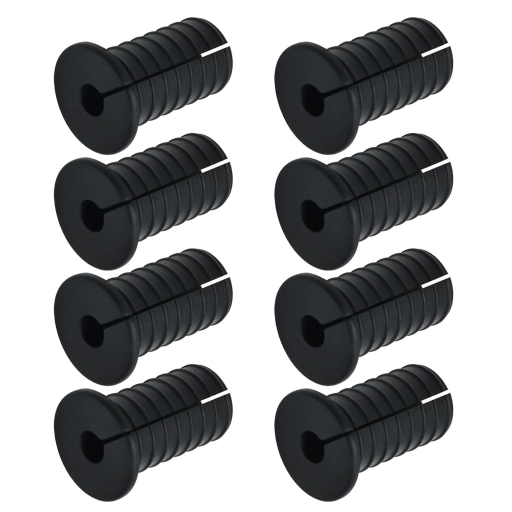 Silicone Cable Wall Grommets Pack of 8 Shaking Dampening Port ...