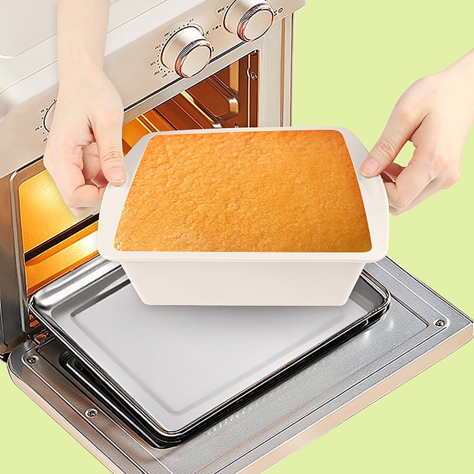 Silicone Cake Baking Tray | 6.5 Inch Nonstick Round Mold | Easy Release ...