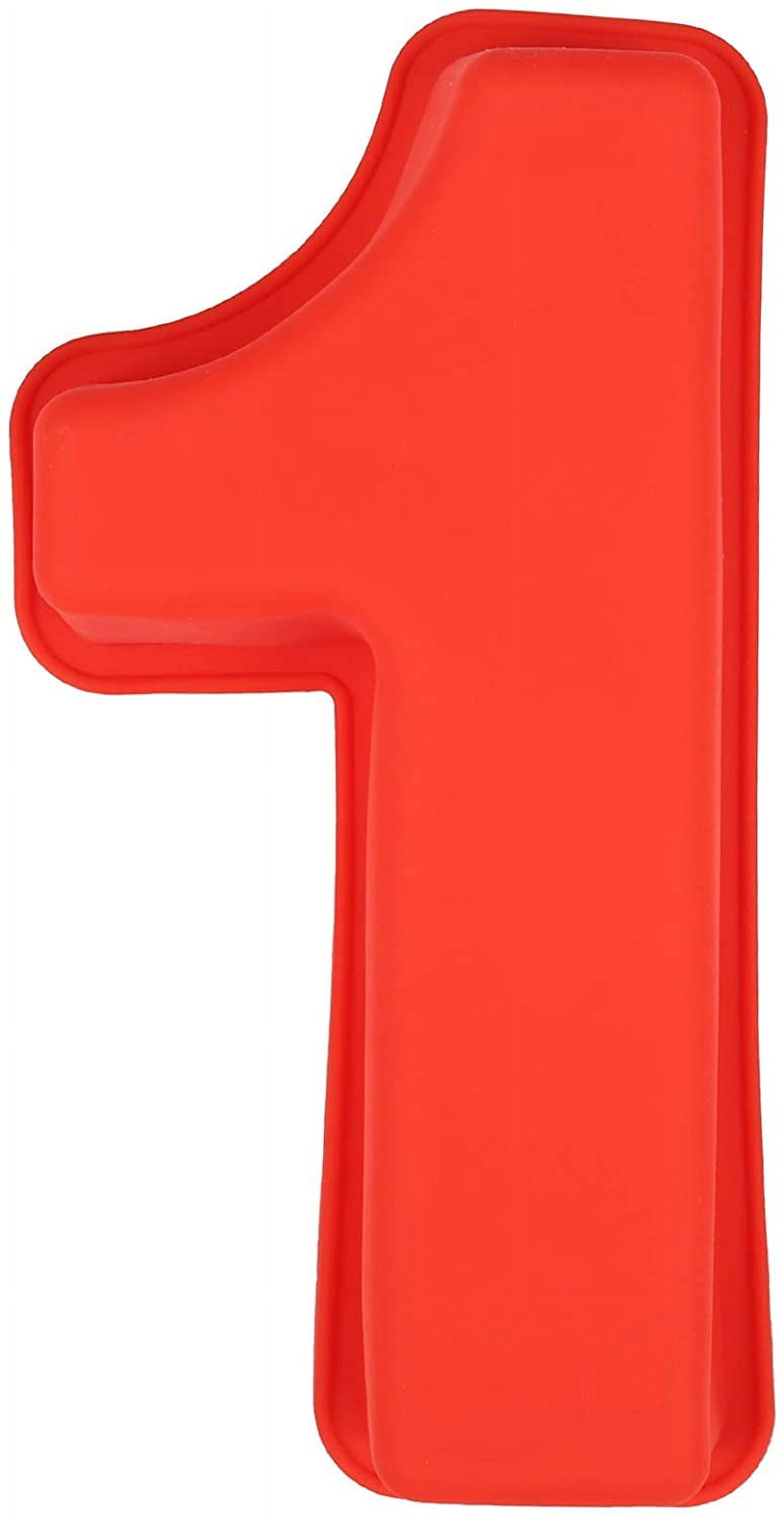 Silicone Cake Pans Large Number 1 Cake Molds 3D Novelty Cake Moulds DIY ...