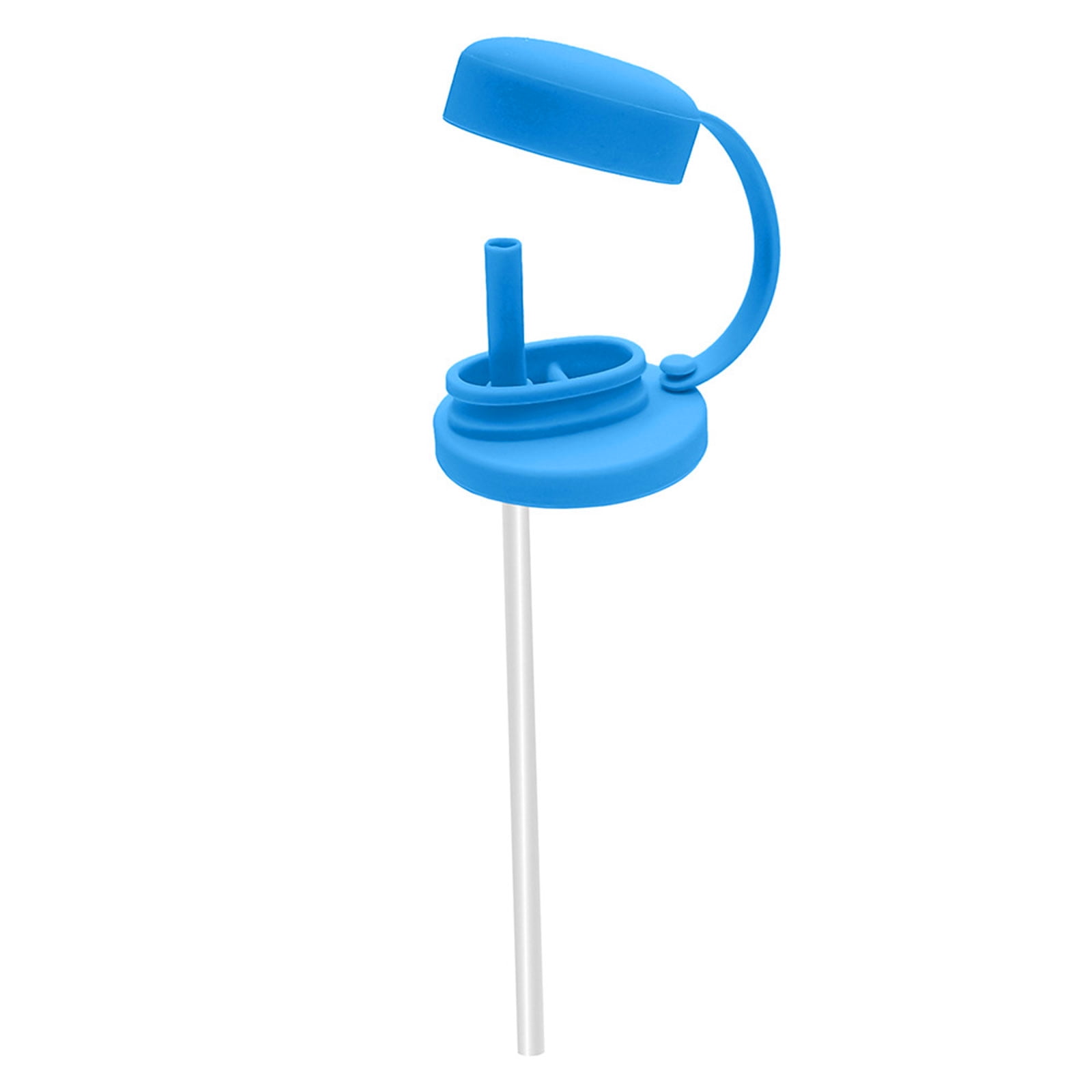 Silicone Can Lid Leak Resistant Seal Grade Tight Seal Cover with Straw ...