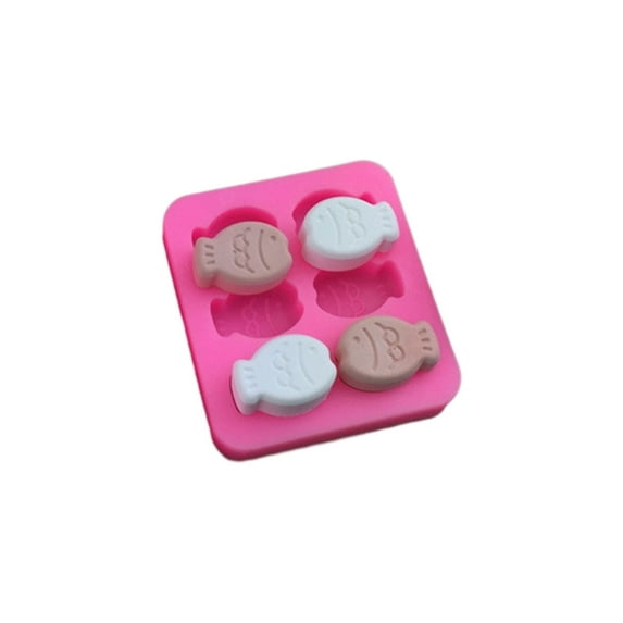 Silicone Candy Molds Baking Supplies Chocolate Molds Fish Shape Cake ...