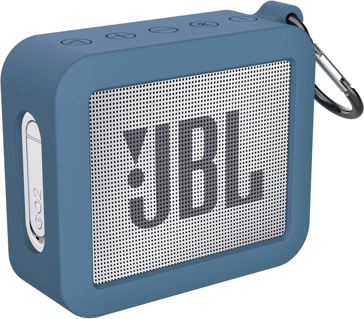 Silicone Carrying Case for JBL GO 2, Portable Speaker Skin Cover with ...