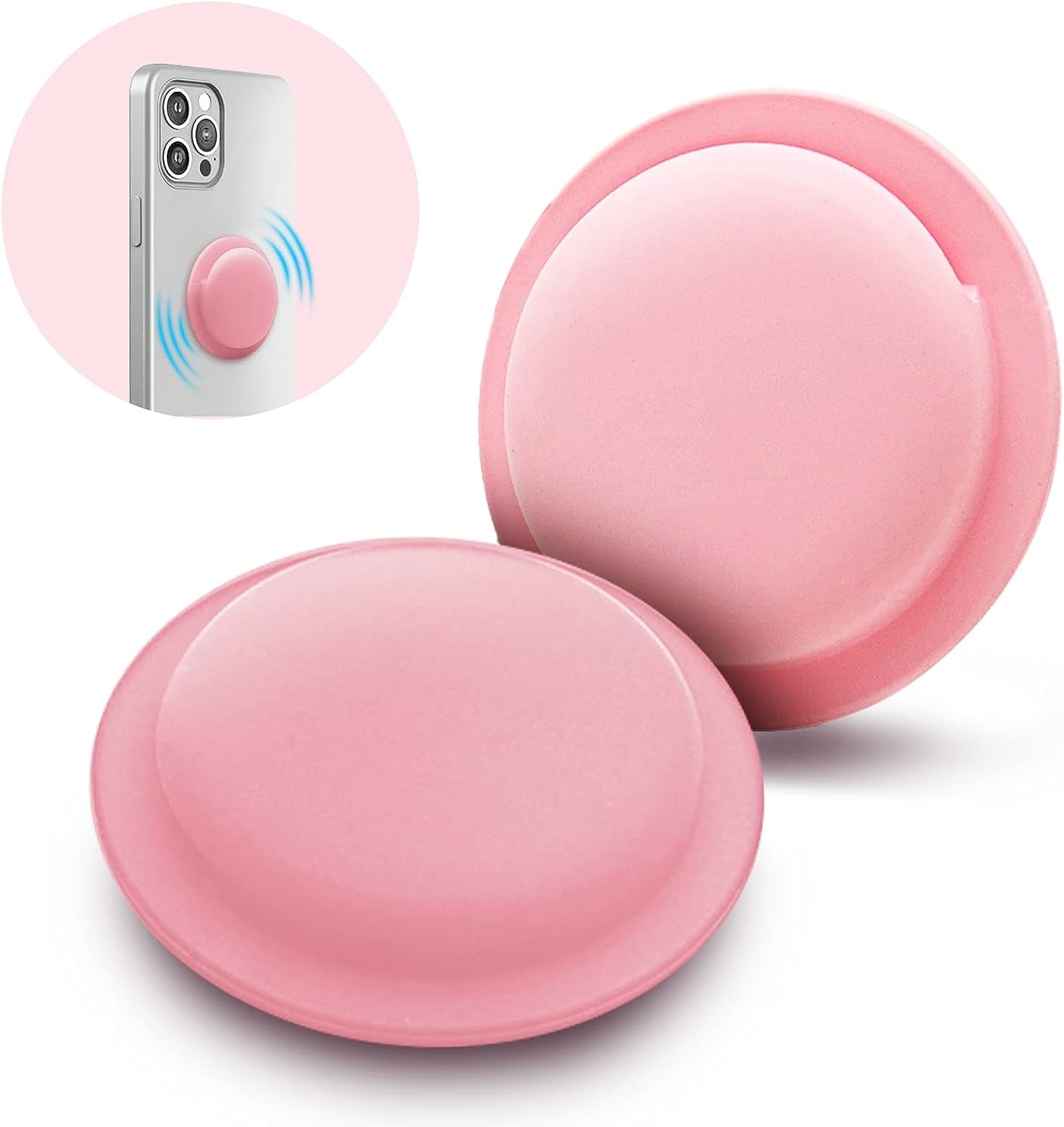 Silicone Case for Airtag Sticker, Anti-Scratch Protective Air Tag ...