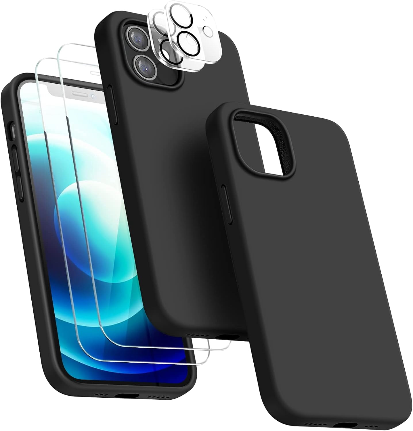Silicone Case Designed for Apple iPhone 12 Pro Max Liquid Silicone Case ...