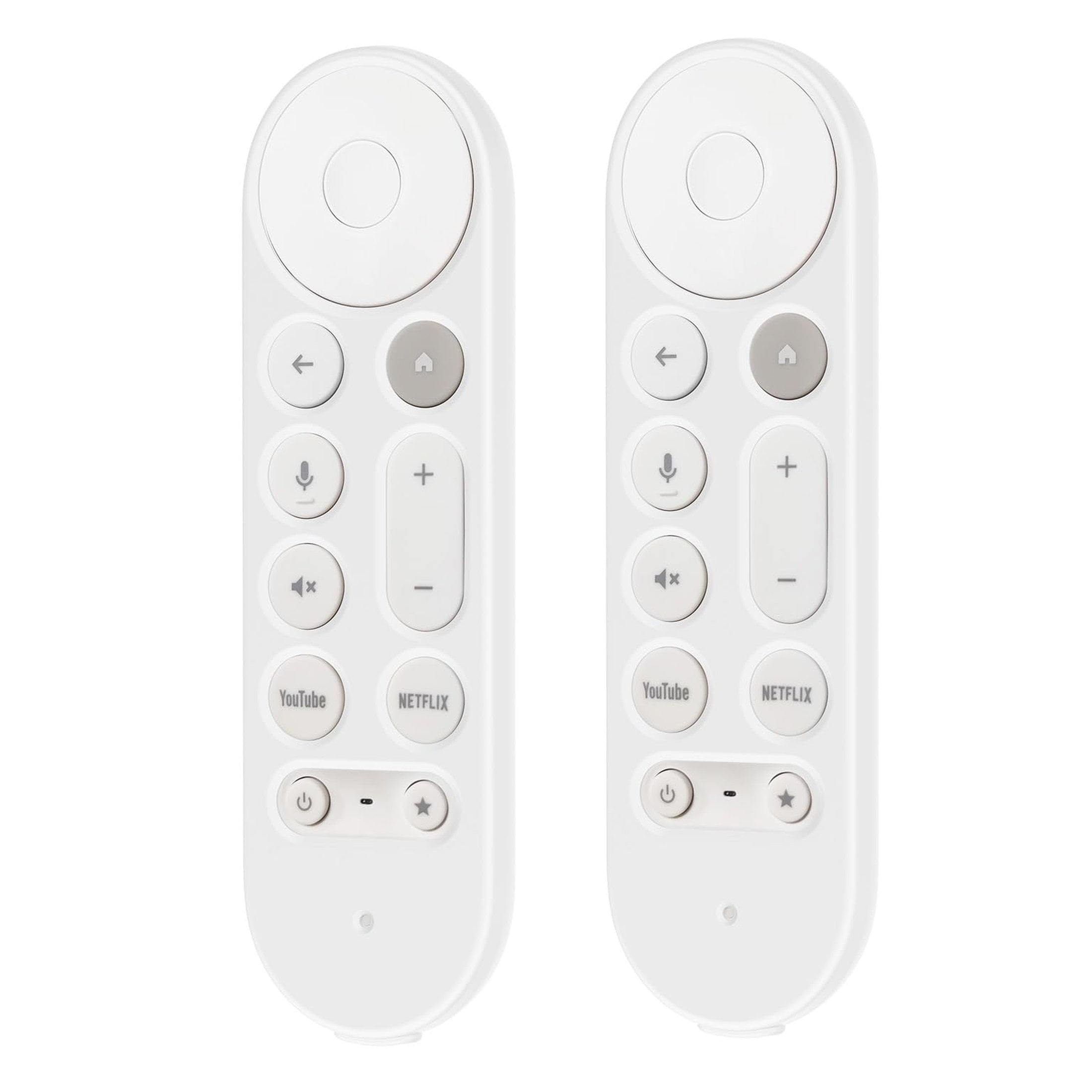 Silicone Case Duo for Google TV 4K Remote with Lanyard Attachment ...