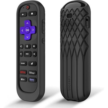 VANLOFE Silicone Protective Case For Chrome-cast With Google TV Remote ...