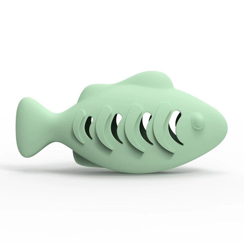 Silicone Cat Toy with Fun Leakage Design for Indoor and Outdoor Play ...