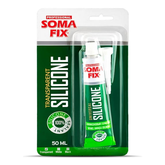 Silicone Caulk - Squeeze Tube Silicone Sealant for Wood, Kitchen ...