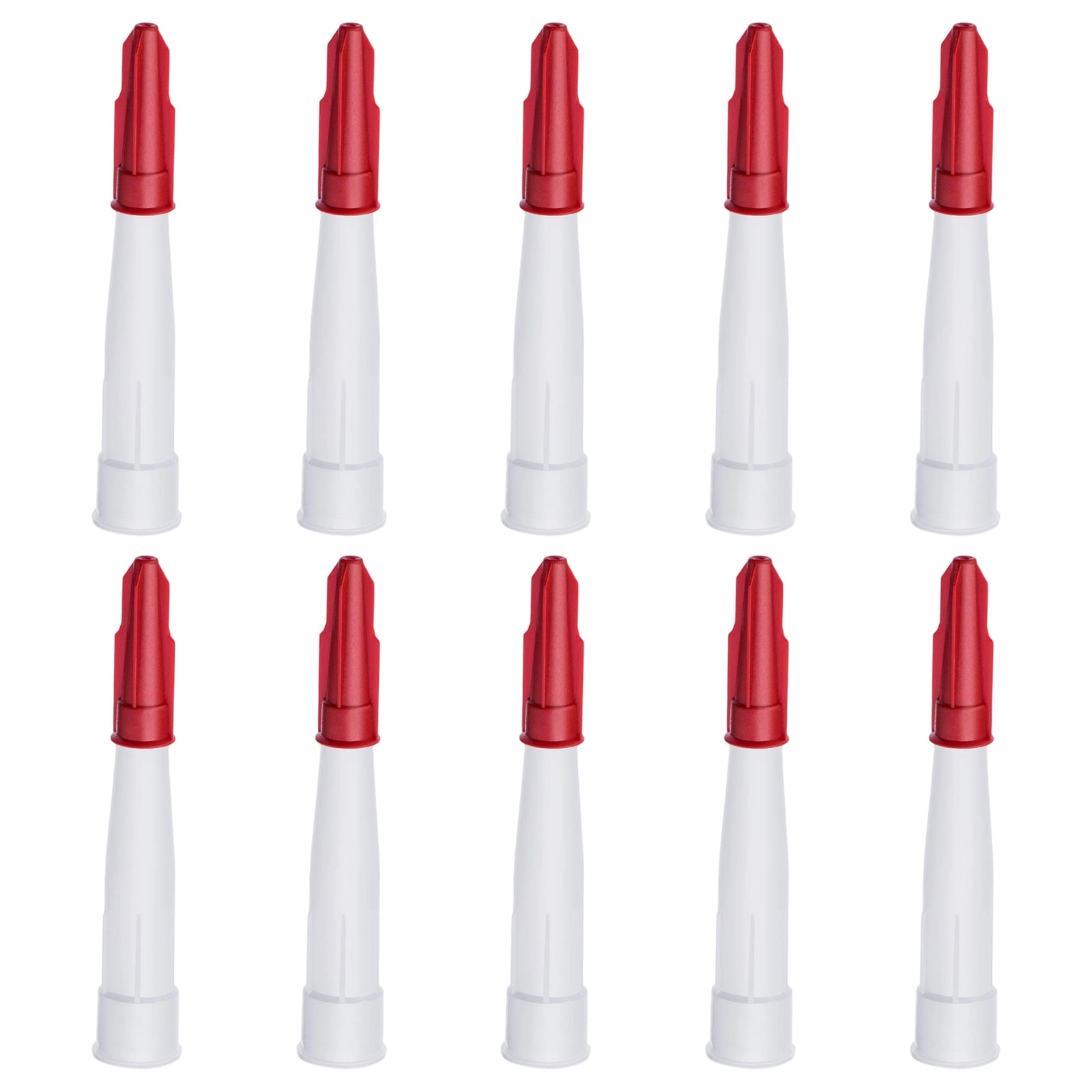 Silicone Caulking Tool Nozzle Caps 10pcs Durability Sealant Dispensing ...