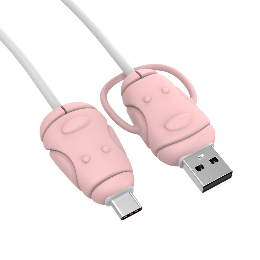 Silicone Charging Cable Protective Case Anti-break GXX Line Protector ...