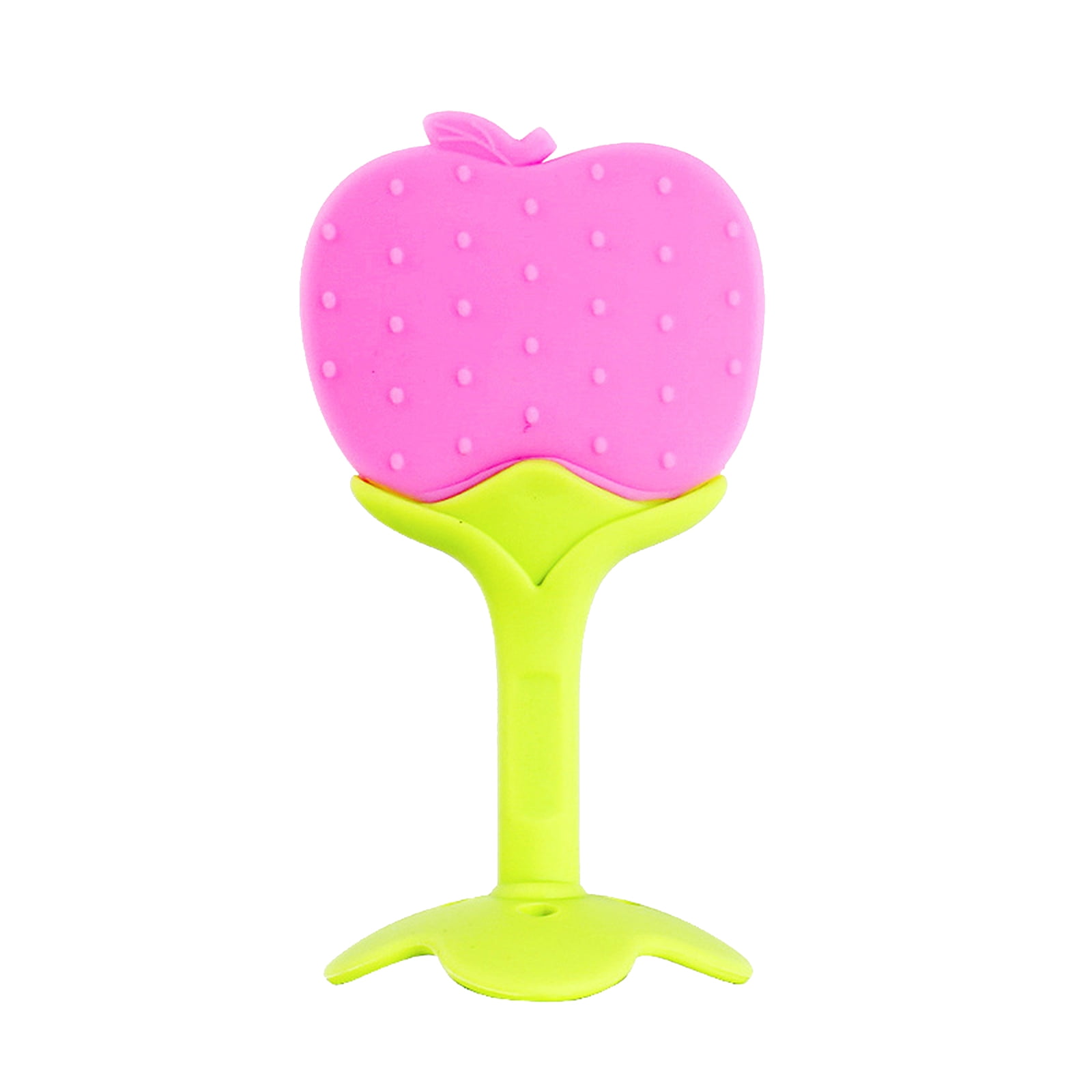 Silicone Chew Biting Toy Cute Fruit Shape Baby Teether Teething Teether ...