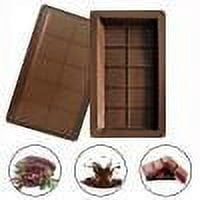 Silicone Chocolate Bar Molds 2-Pack | Flexible Nonstick Candy Baking ...