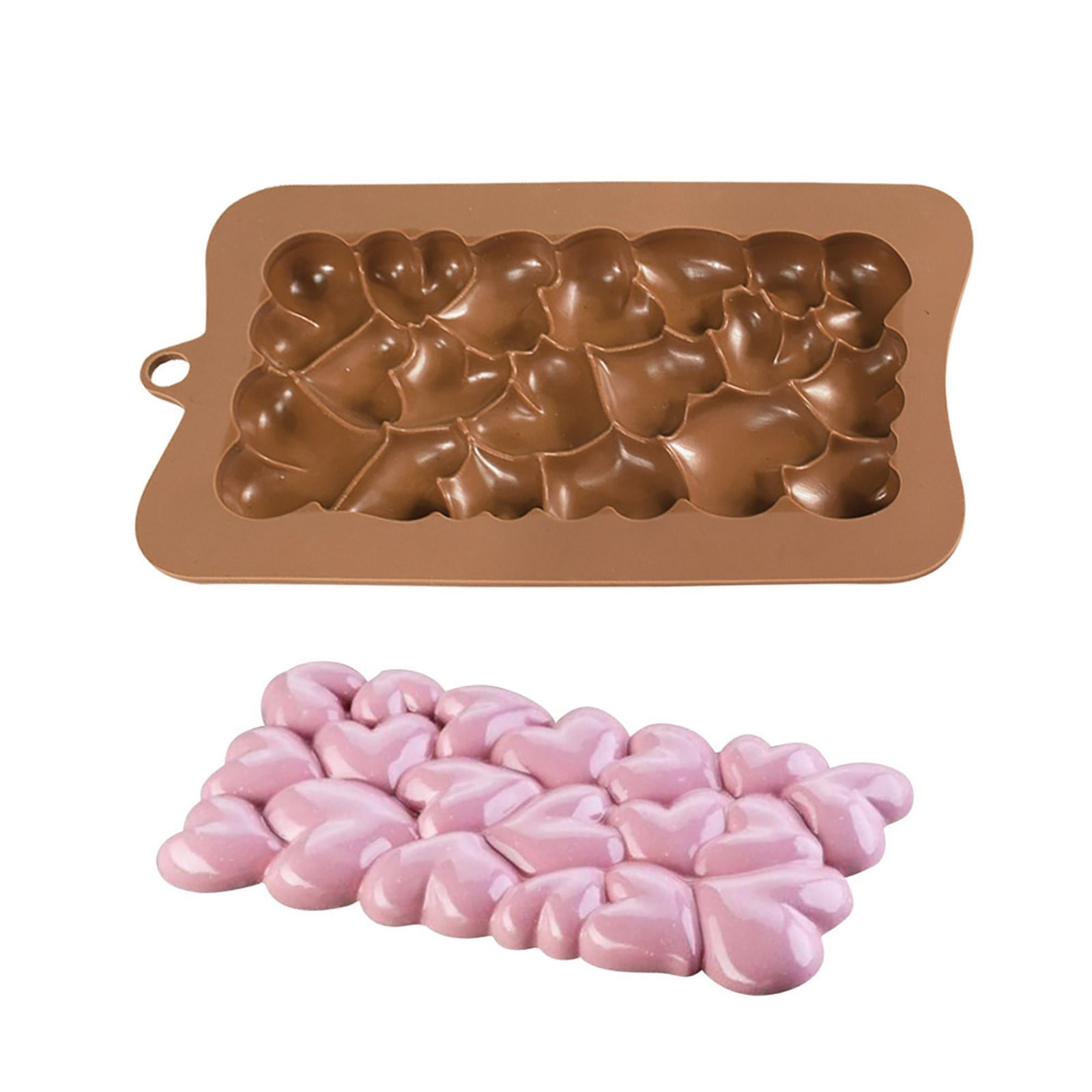 Silicone Chocolate Bar Molds - 6-Cavity Deep Chocolate Bar Maker for ...