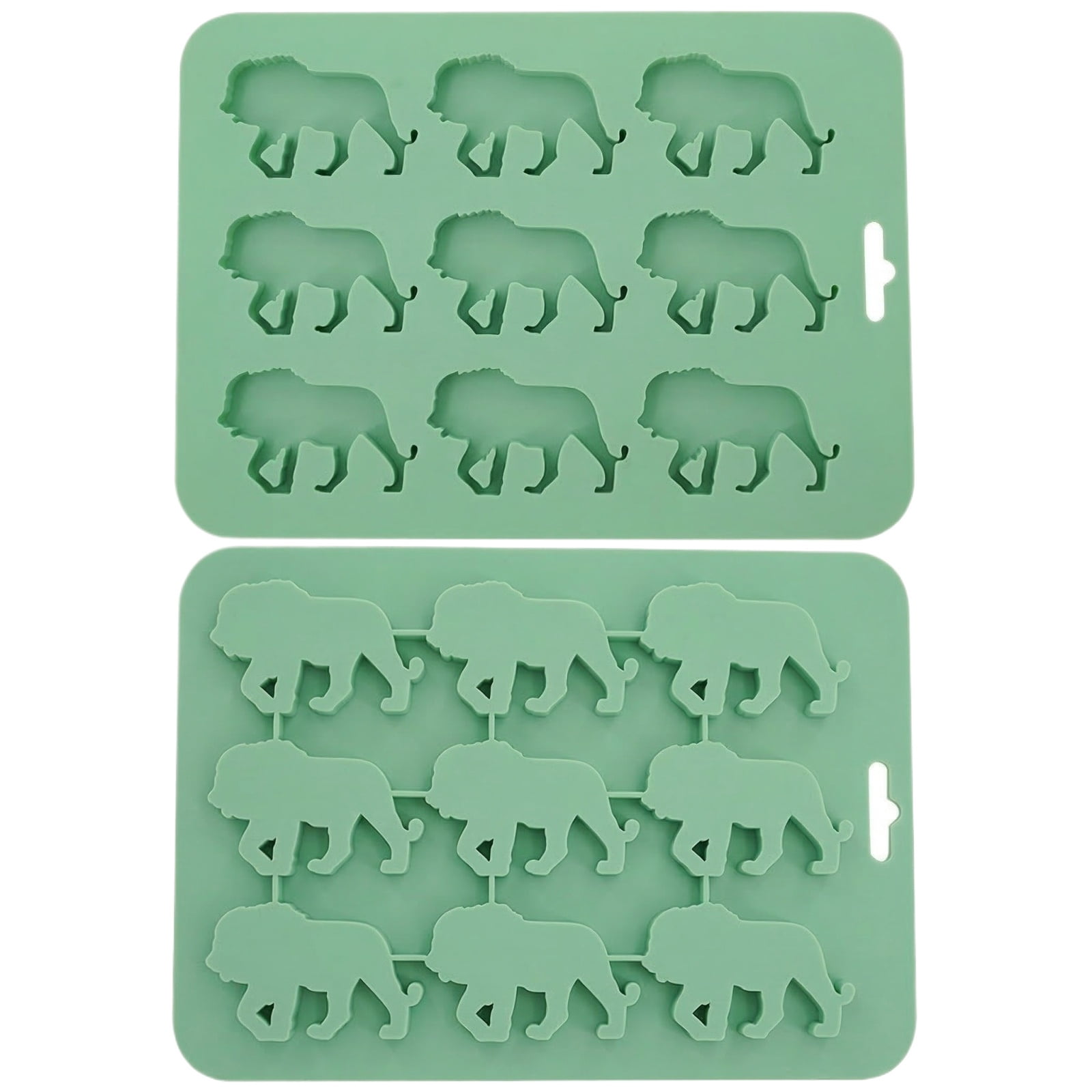 Silicone Chocolate Mold, Animal Shaped Tray, 9 Cavity, Food Grade ...