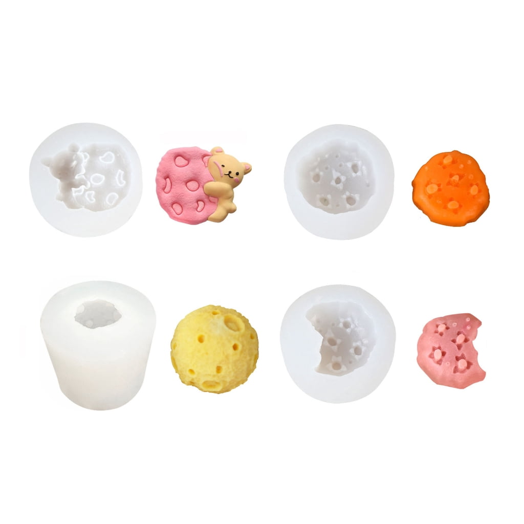 Silicone Chocolate Mould Cartoon Little Bear Cake Toppers Decoration ...