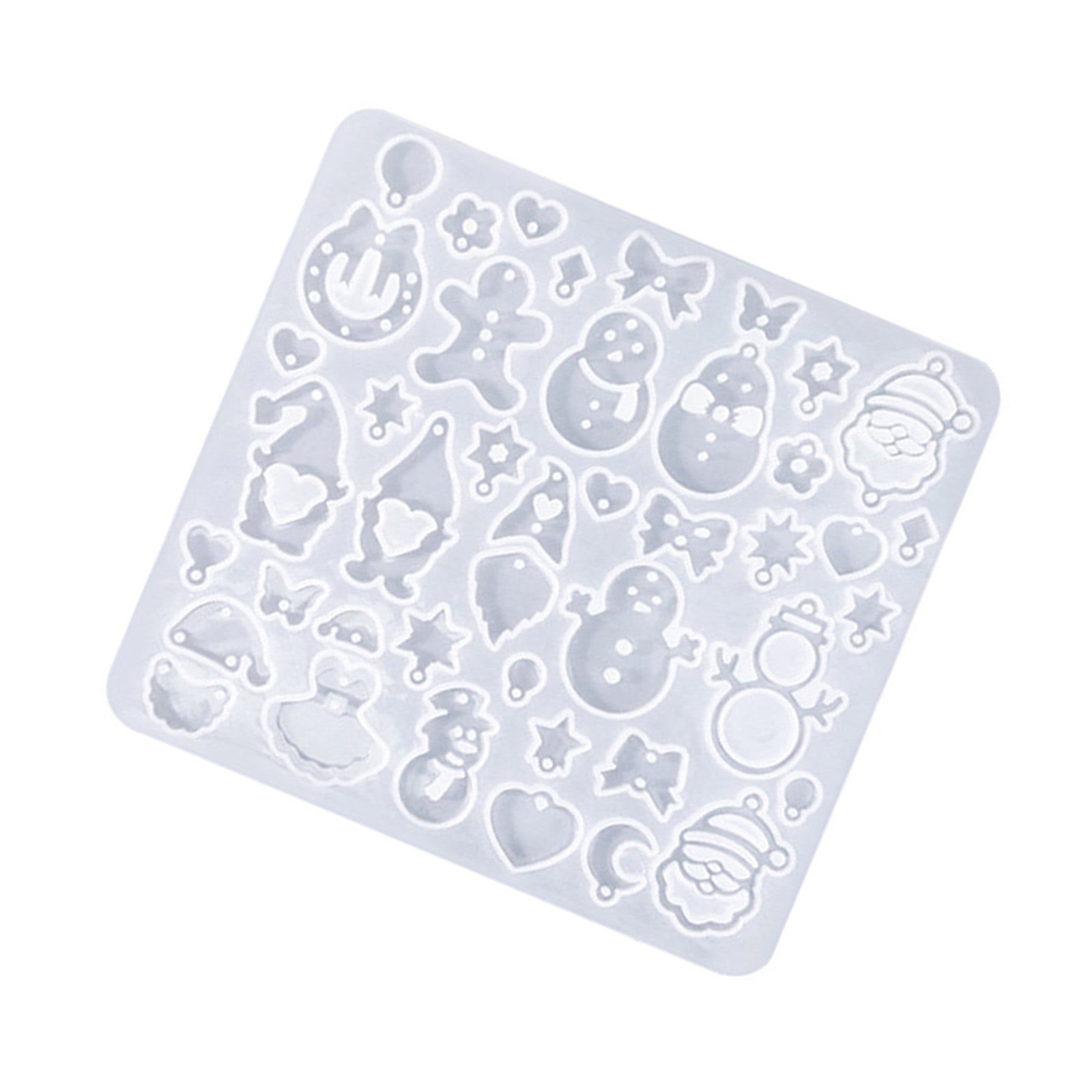 Silicone Christmas Earring Tree, Snowman & Bells Shapes Sturdy for ...