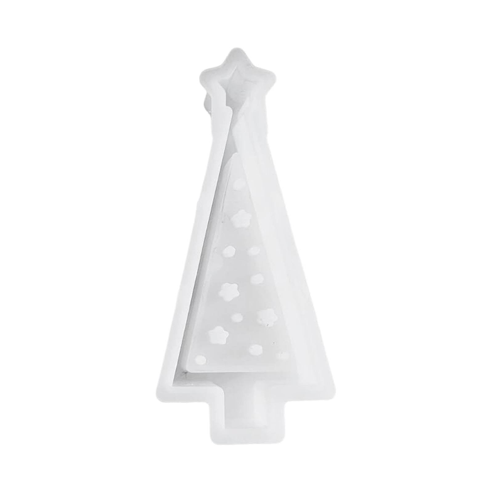 Silicone Christmas Tree Moulds, Easy Demoulding Candles Craft Moulds ...