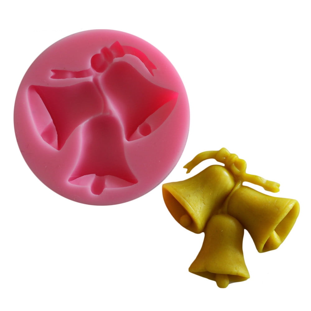 Silicone Christmas Tree Santa Claus Elk Sled Stick Mold Chocolate Cake ...