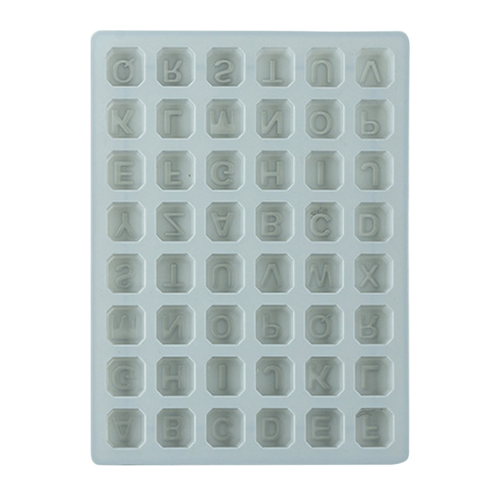 Silicone Classic Collection Molds Chocolate Candy Jelly Letters ...