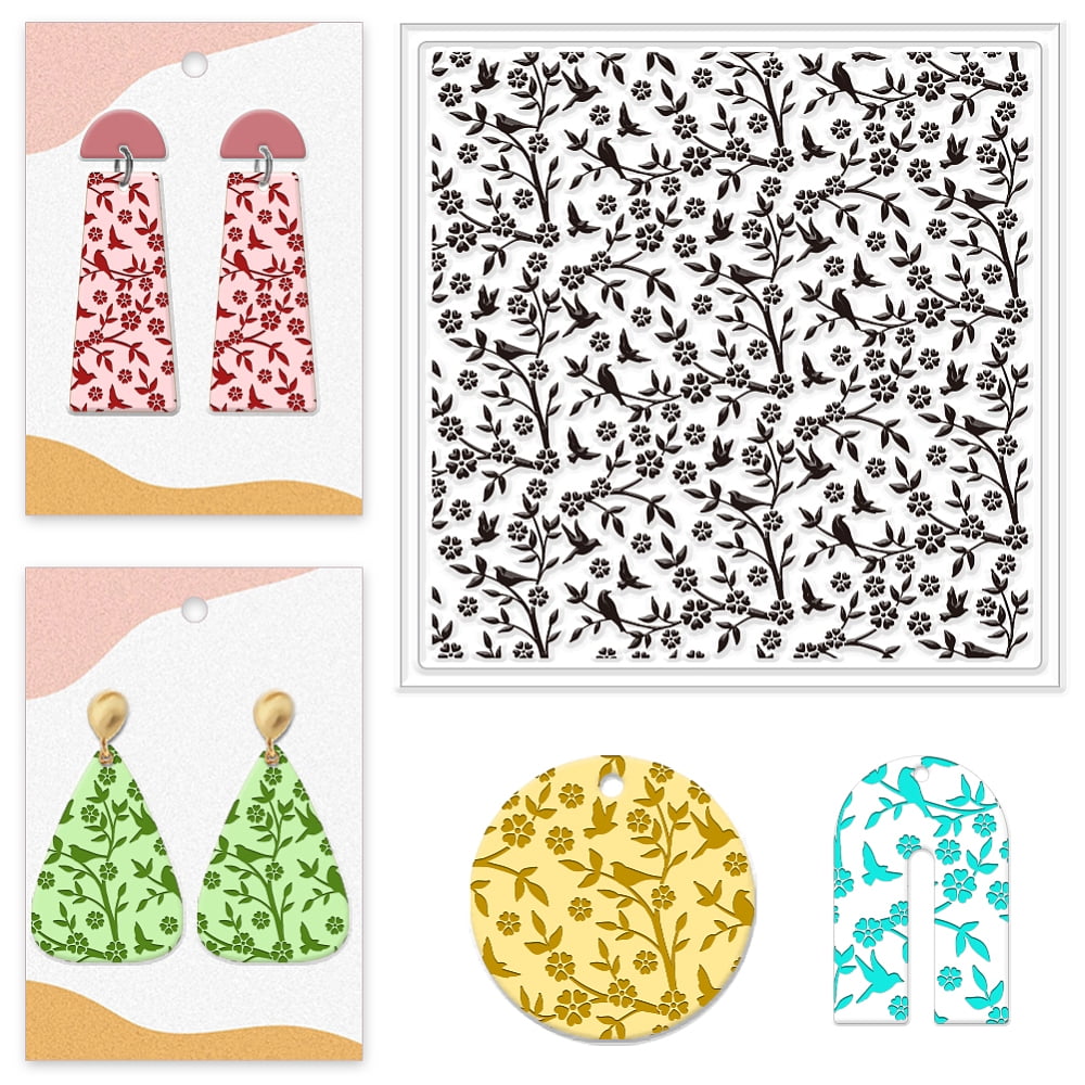 Silicone Clay Texture Mat Clay Modeling Pattern Pad - Walmart.com