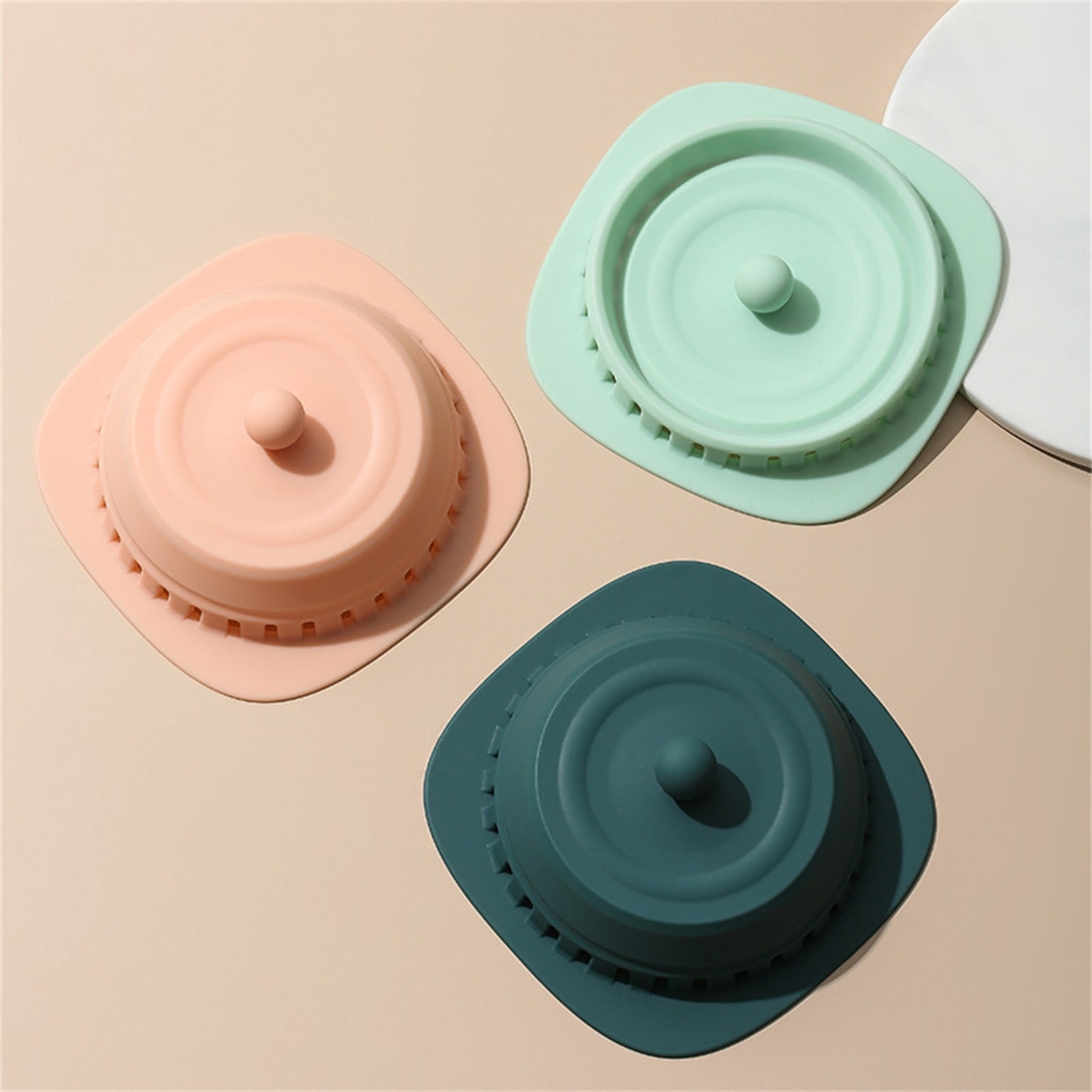 Silicone -Clogging Strainers Pad Bathroom -clogging Filte Corner ...