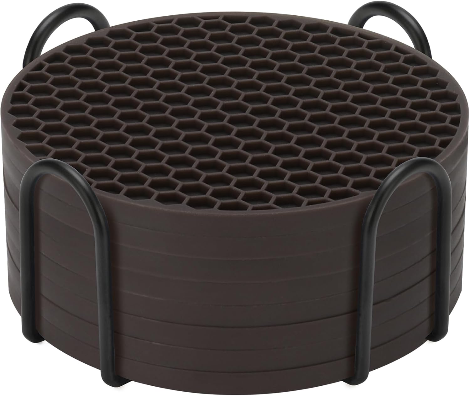 Silicone Coasters Set of 8 with Holder,Coasters for Drinks,Beer,Coffee ...