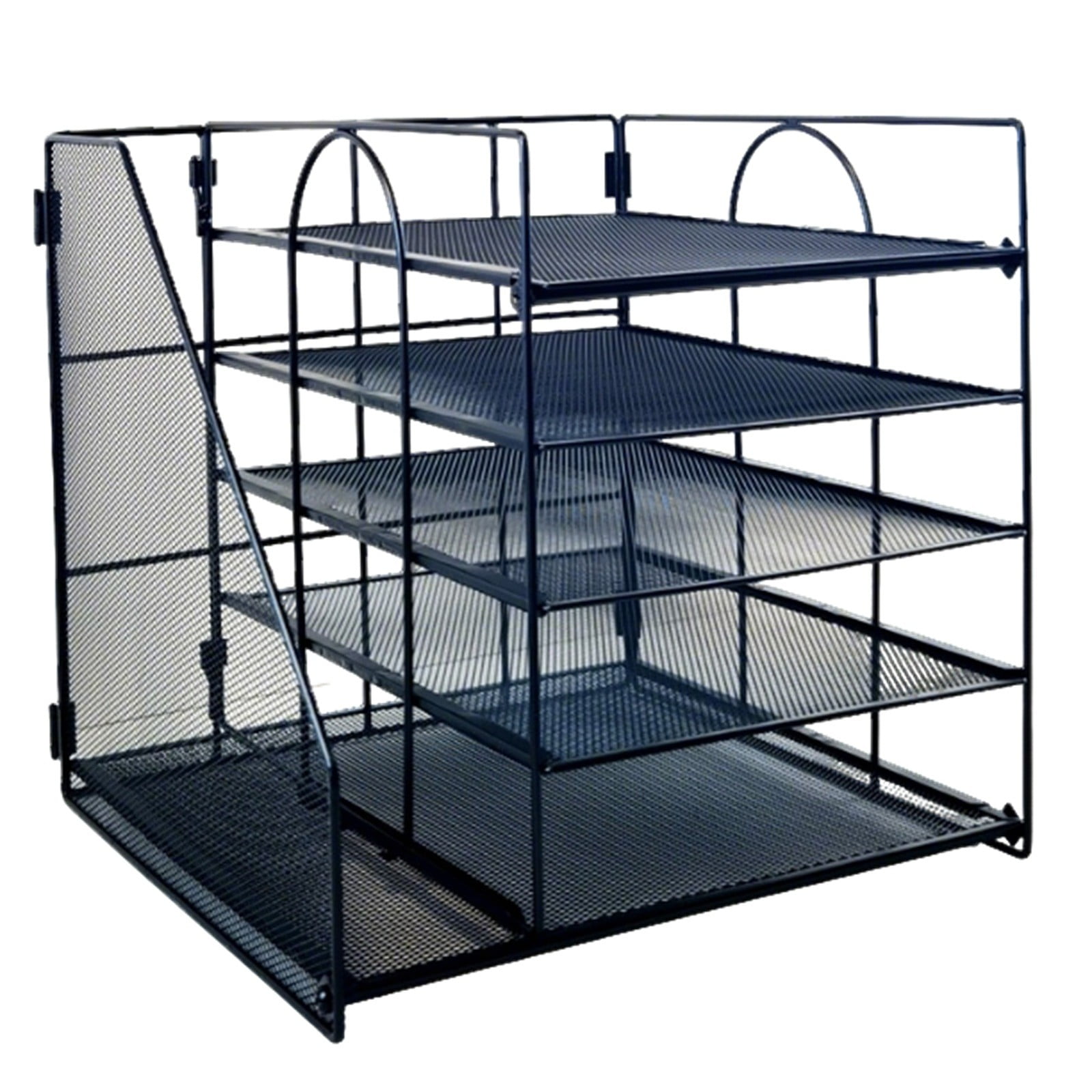 Silicone Collapsible Cup Dish Drying Rack in Drainer Tray for Kitchen ...