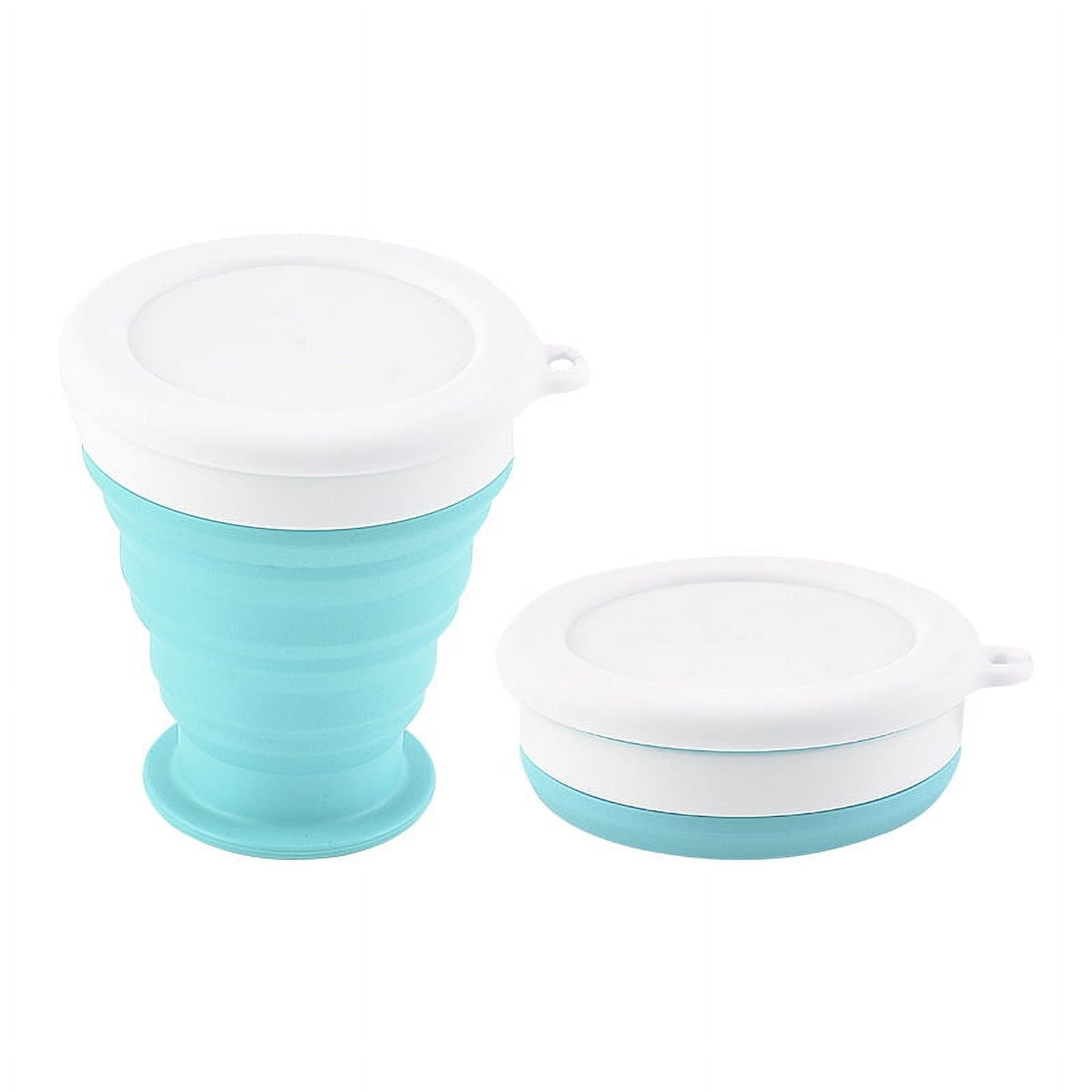 Silicone Collapsible Travel Cup - Silicone Folding Camping Cup with ...