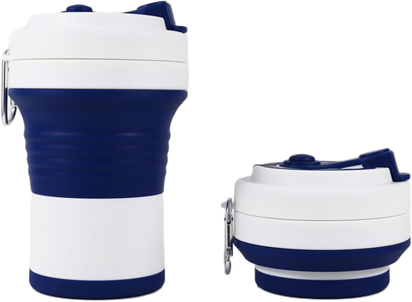 Silicone Collapsible Travel Cups Reusable Folding Camping Cup ...