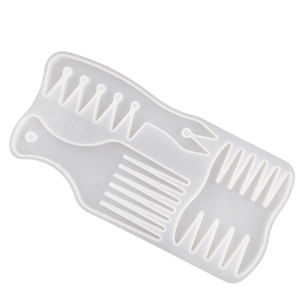 Silicone Comb Mold DIY Comb Mold Comb Making Mold Flexible Silicone ...