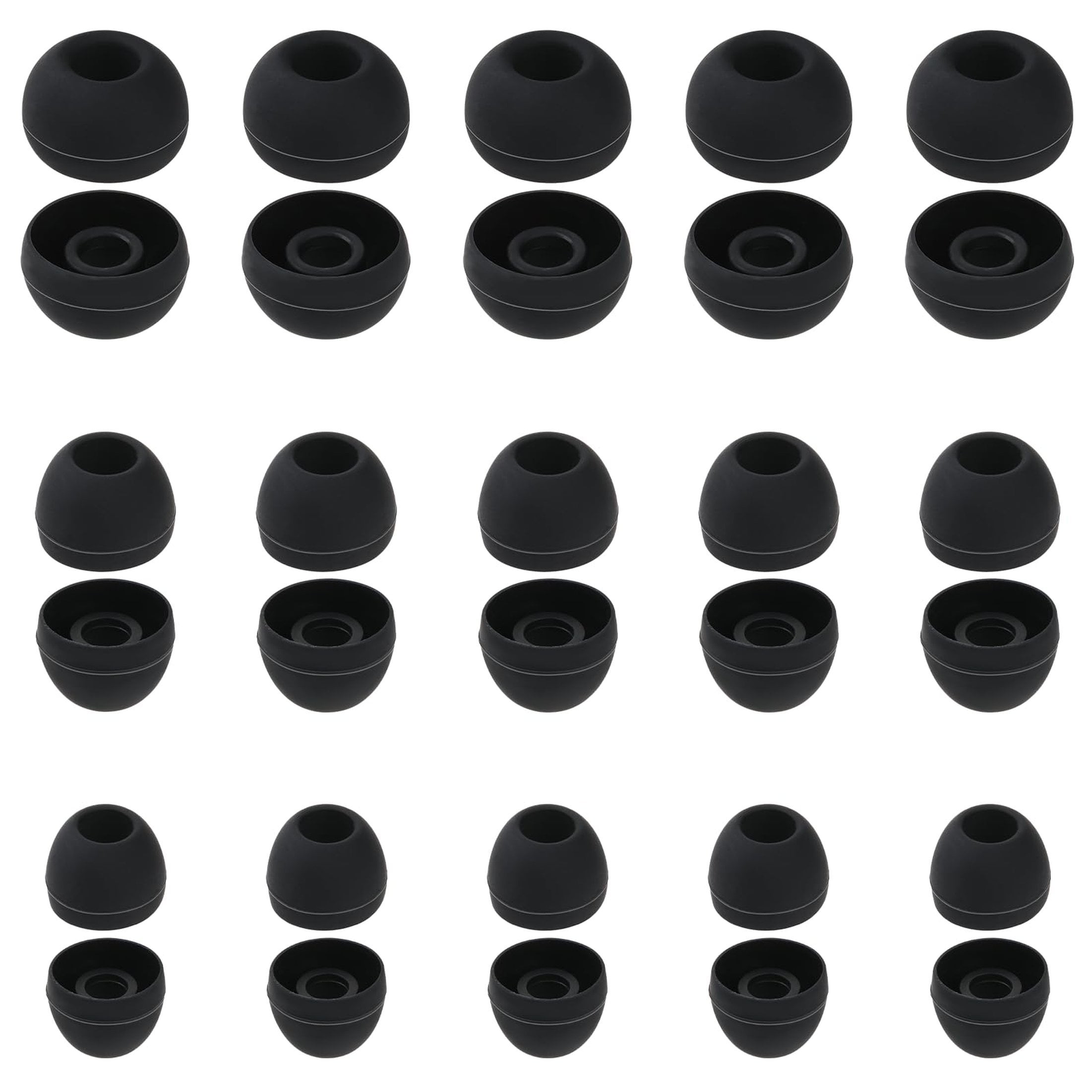 Silicone Comfort Fit Earbud Tips Replacement Set for Headphones S/M/L ...